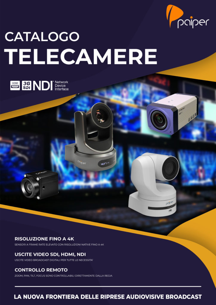 Catalogo Telecamere Paiper - Paiper